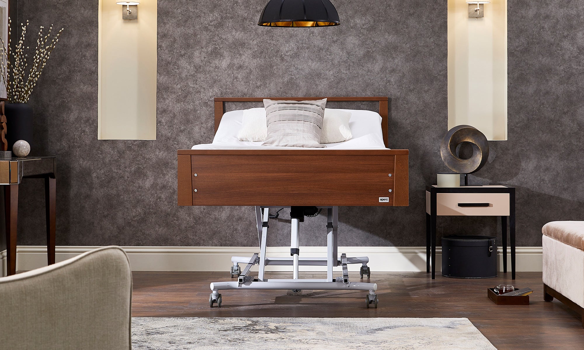 Opera Signature Low Footboard Profiling High Low Adjustable Bed 0%VAT ...
